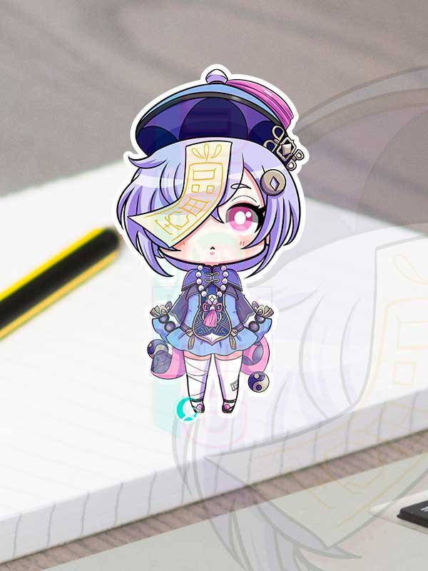Qiqi Sticker GENSHIN IMPACT - Chinchi-ya store