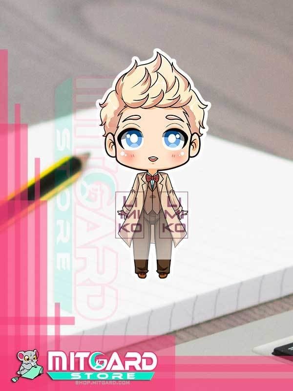 Aziraphale Sticker GOOD OMENS - Chinchi-ya store