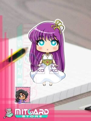 Saori Kido / Athena Sticker SAINT SEIYA - Chinchi-ya store