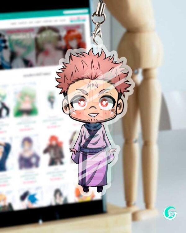 Ryomen Sukuna JUJUTSU KAISEN Acrylic Keychain charm - Chinchi-ya store